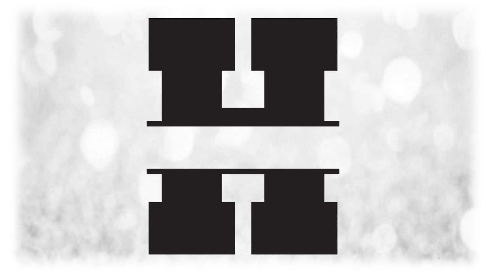 Word Clipart: Single Capital Letter h Initial or - Etsy