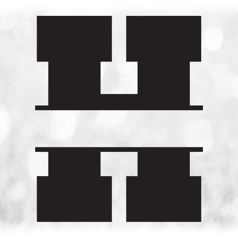 Letter H Monogram - Etsy