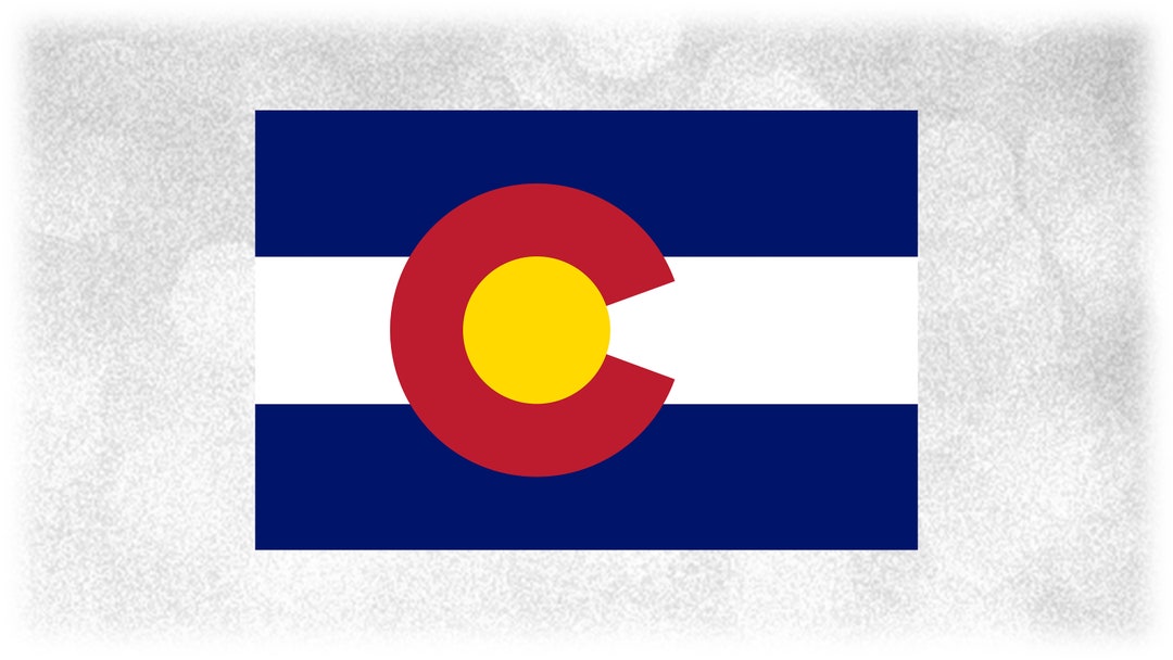 Geography Clipart: Official Colorado State Flag With Blue/white Stripes ...