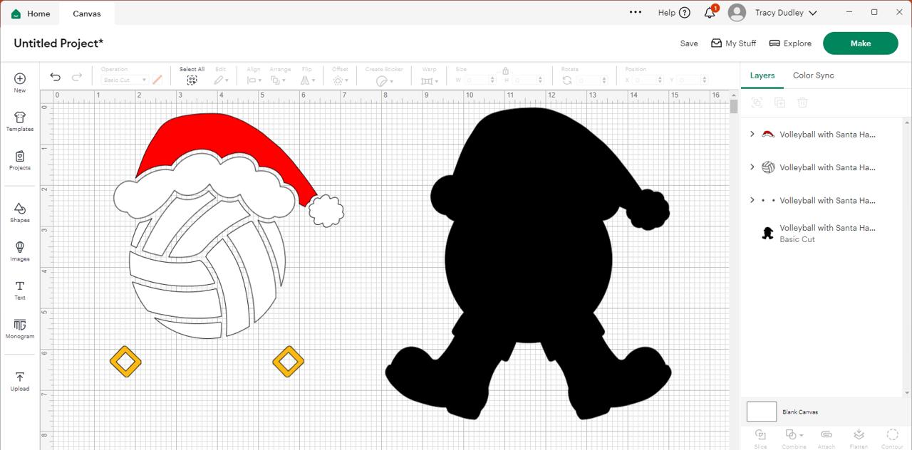Holiday Clipart: White Volleyball With Red/white Santa Claus Hat ...