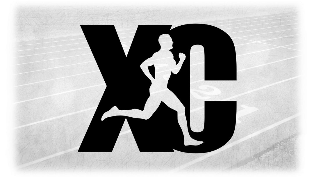 Sports Clipart: Thick Bold Black Letters "xc" Standing for Cross ...