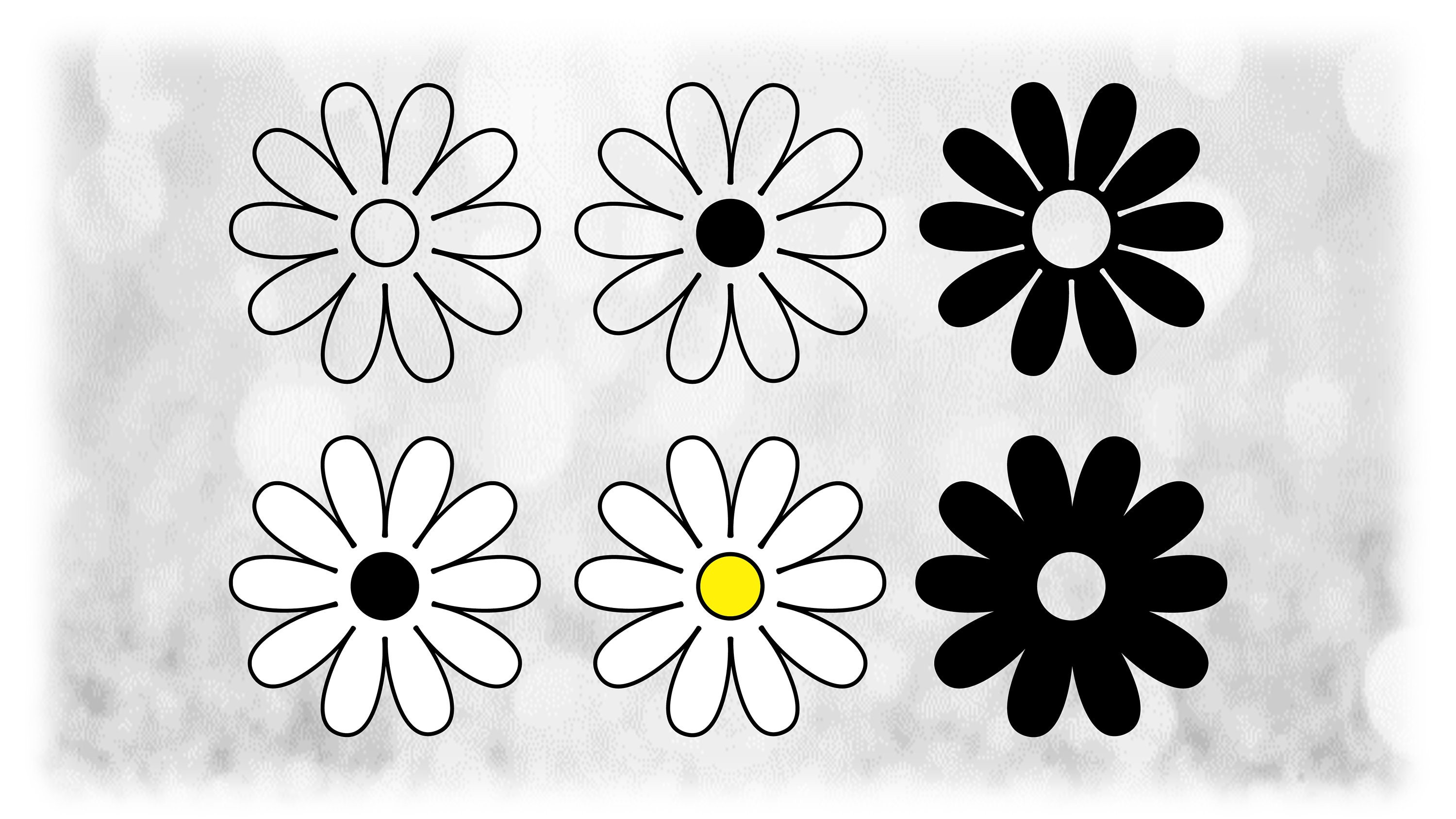 Daisy Clipart Outline