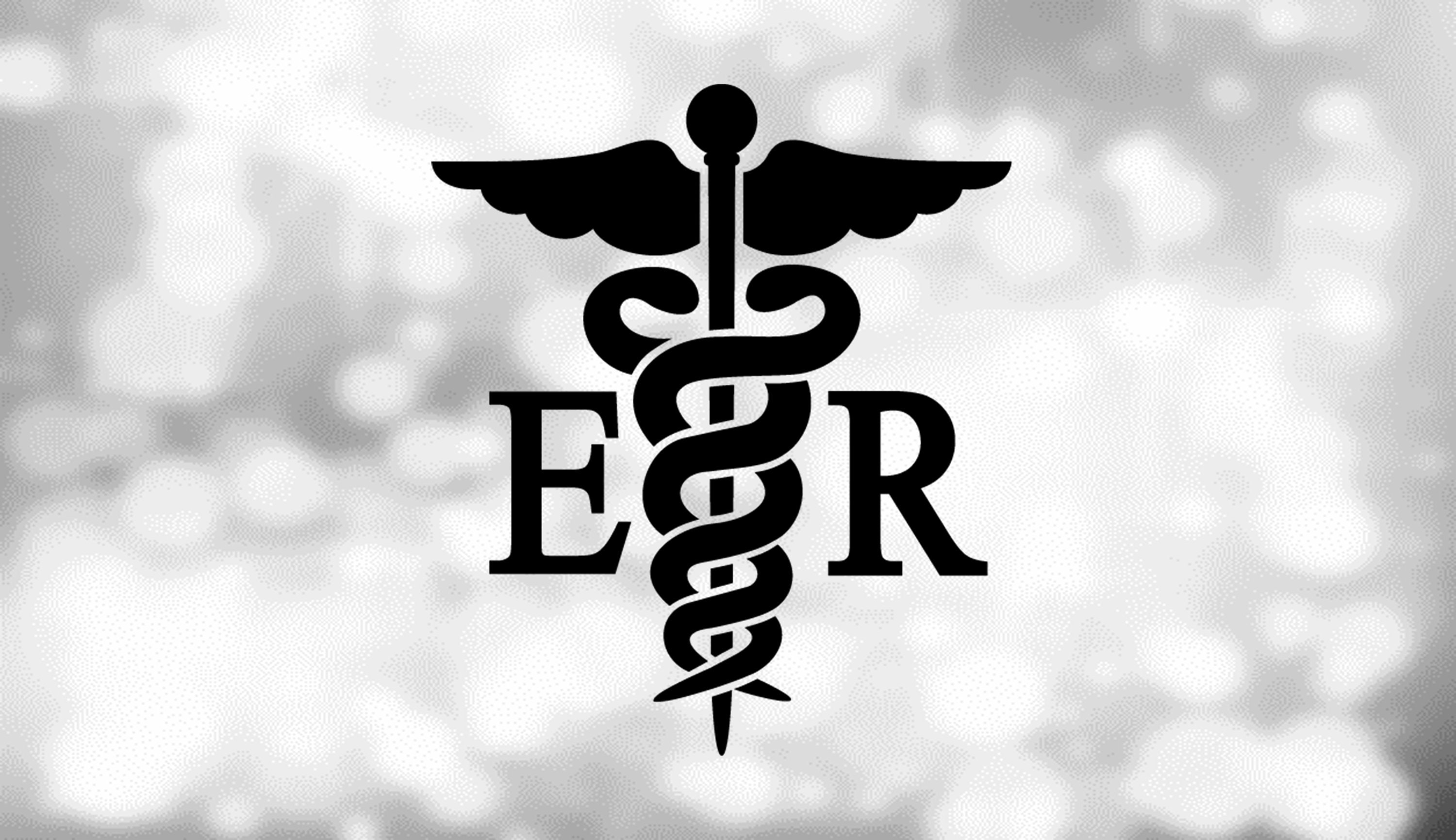 Medical Clipart: Black Medical Caduceus Symbol Silhouette With Letters ...