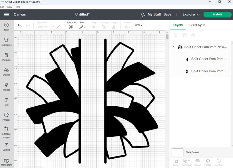 Sports Clipart: Black Split Name Frame Cheerleader Pom Pom in for Cheer ...
