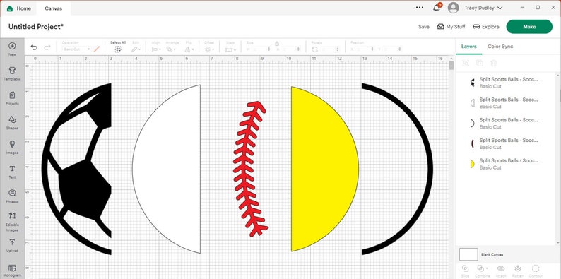 Sports Clipart: Split Name Frame Half Sports Balls W/ Black/white ...