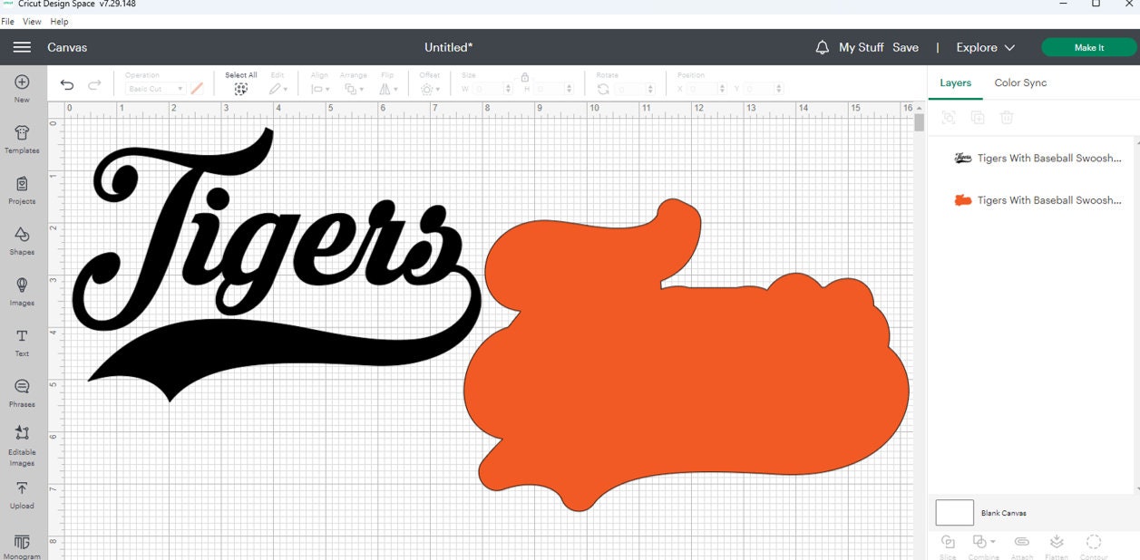 Sports Clipart: Black on Orange "tigers" Team Name in Fancy Letterss ...