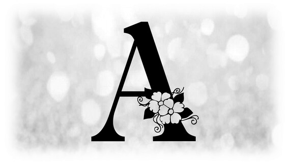 Letter A Clipart Black And White