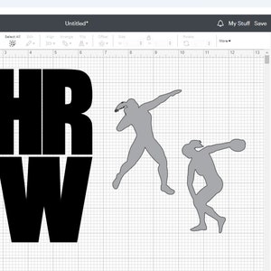 Sports Clipart: Black Track & Field Word throw W/ - Etsy Canada