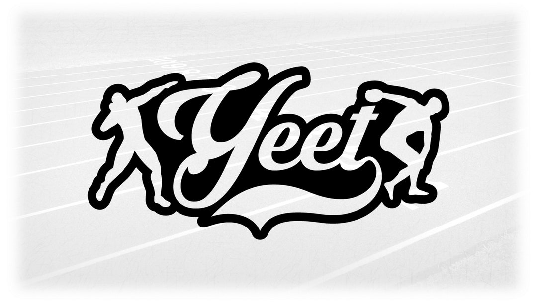 Sports Clipart: yeet in Baseball Style With Male Track & Field Shot Put ...