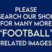 Sports Clipart: Black Bold Varsity Word "football" With Fun Script ...