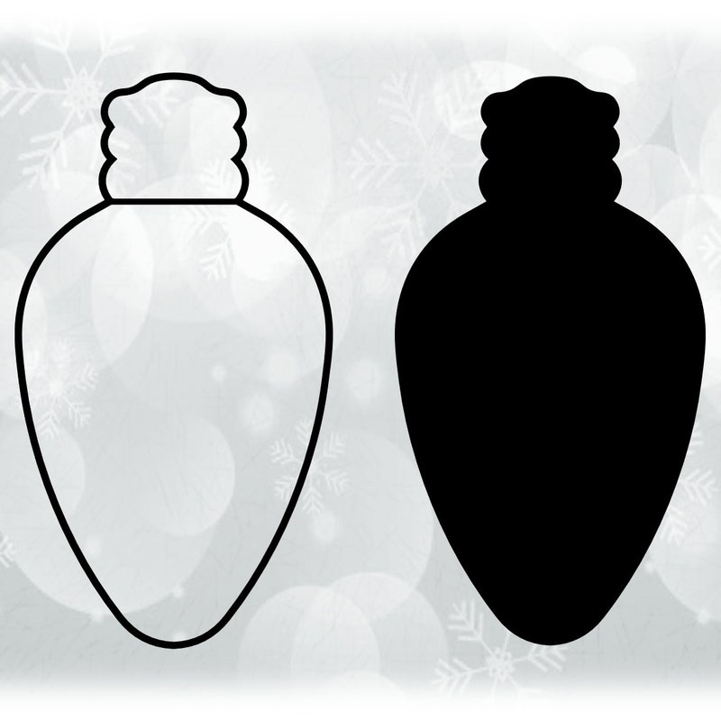 Christmas Shapes to Color - Etsy