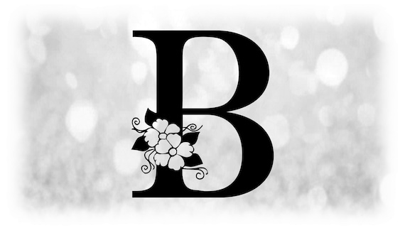 Letter B Clipart Black And White