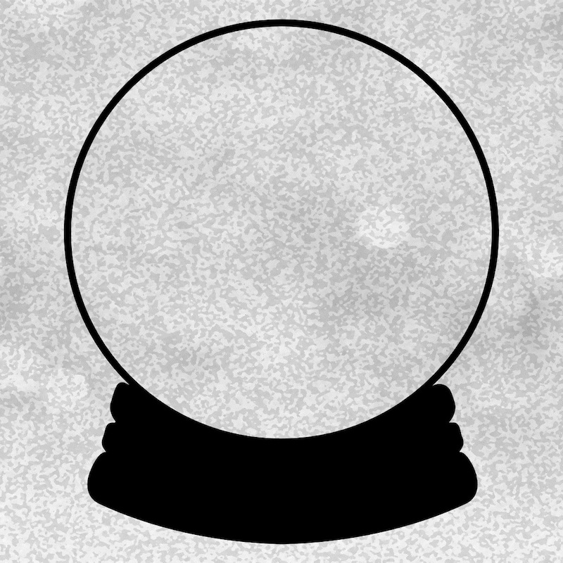 Snow Globe Pieces Svg - Etsy