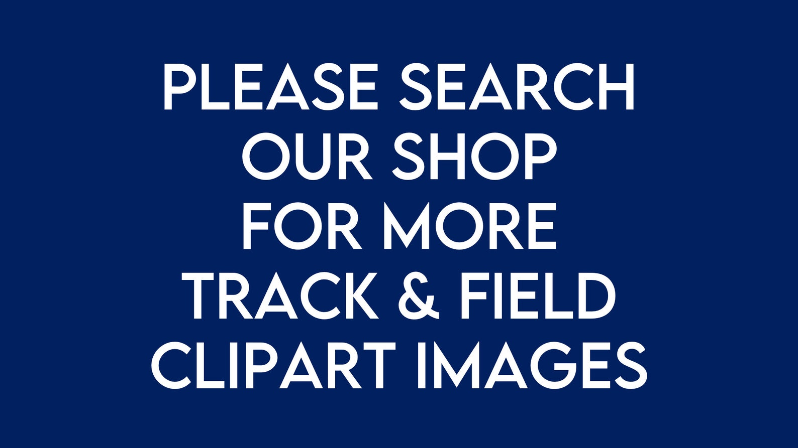 Sports Clipart Value Pack Bundle: Black Track & Field - Etsy