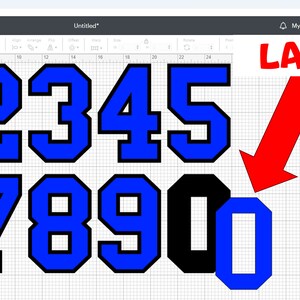 Sports Clipart: Jersey Number Templates Grouped on ONE Single Sheet ...