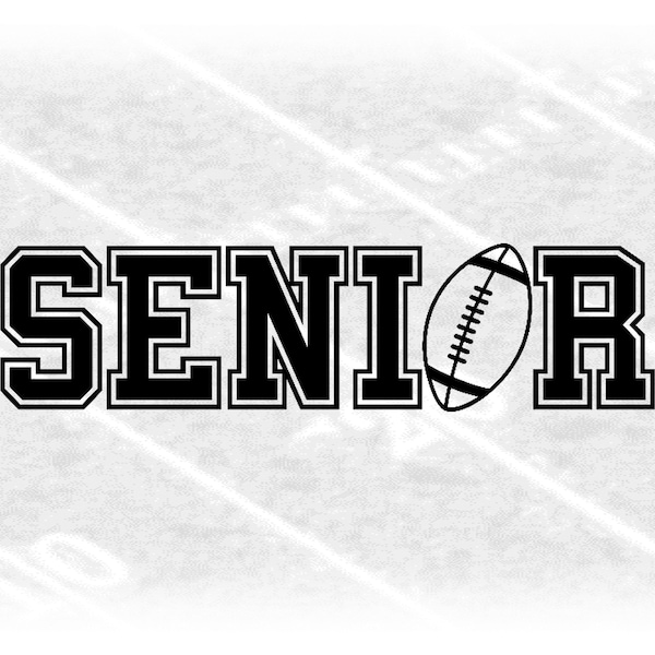 Senior Block Letter - Etsy
