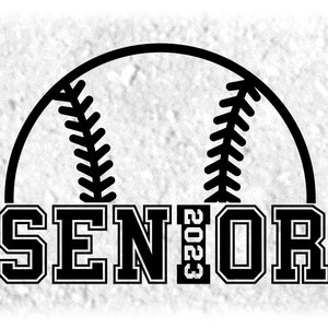 Sports Clipart: Black Half Softball/baseball W/ Word - Etsy