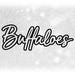 Sports Clipart: Script Cursive Style "buffaloes" Team Mascot Name ...