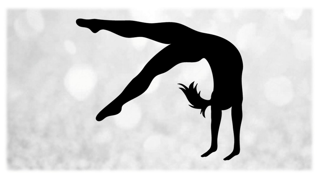 Gymnastics Tumbling Silhouette 1,400+ Gymnastics Silhouette Child