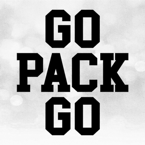 Go Pack Go Images - Etsy