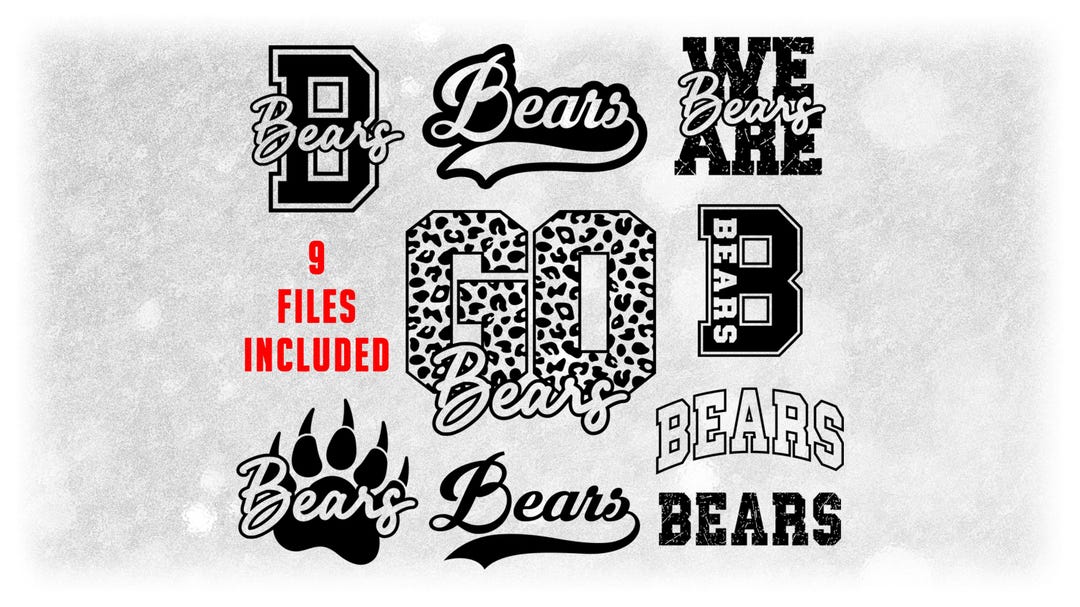Sports Clipart: Value Pack Bundle of 9 Files Team Spirit Collection for ...