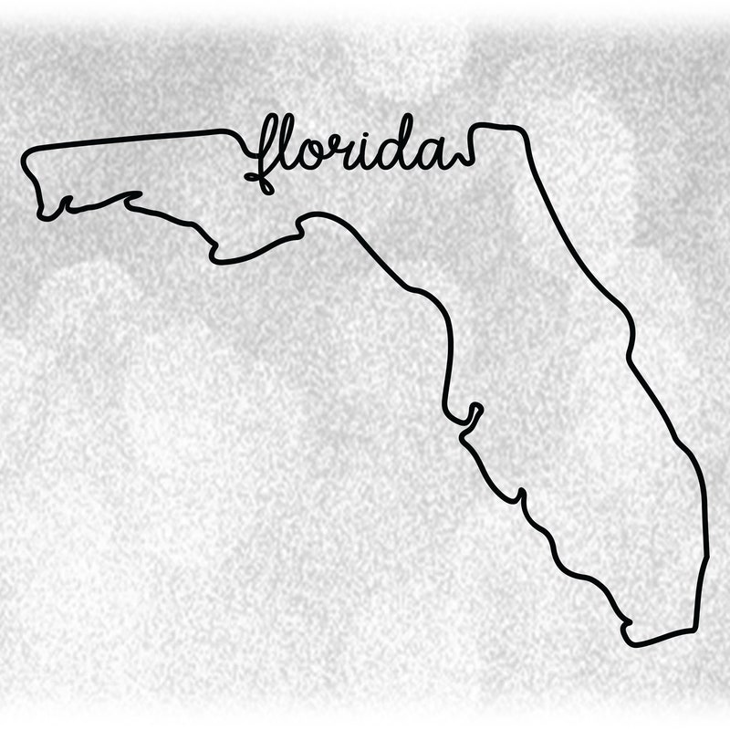 Florida State Svg - Etsy