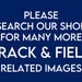 Sports Clipart: Black "track and Field" With Cutouts of Coed Male ...