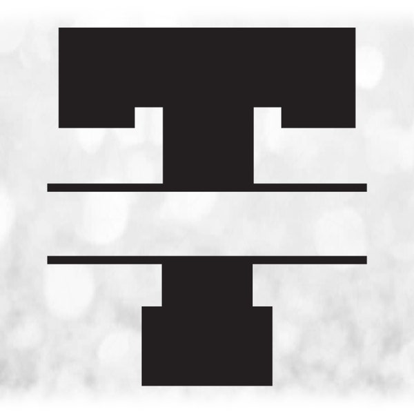 Monogram Letter T - Etsy
