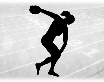 Track Throwing Png - Etsy