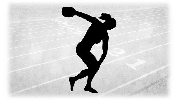 Discus Thrower Clipart