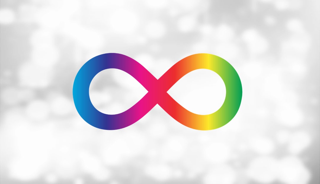 Shape Clipart: Rainbow Prism Ombre Fade Infinity Symbol / Lemniscate ...