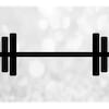 Powerlifting Split Frame Svg, Gym Svg, Workout Svg, Crossfit Svg ...