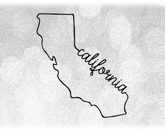 State of California Svg - Etsy UK