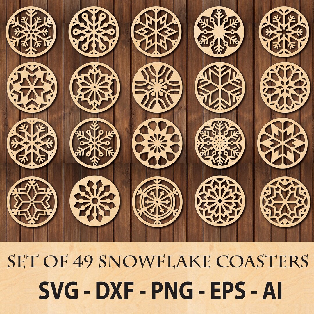 Snowflake Bauble SVG, 49 Christmas Ornaments Svg, Christmas Decorations ...