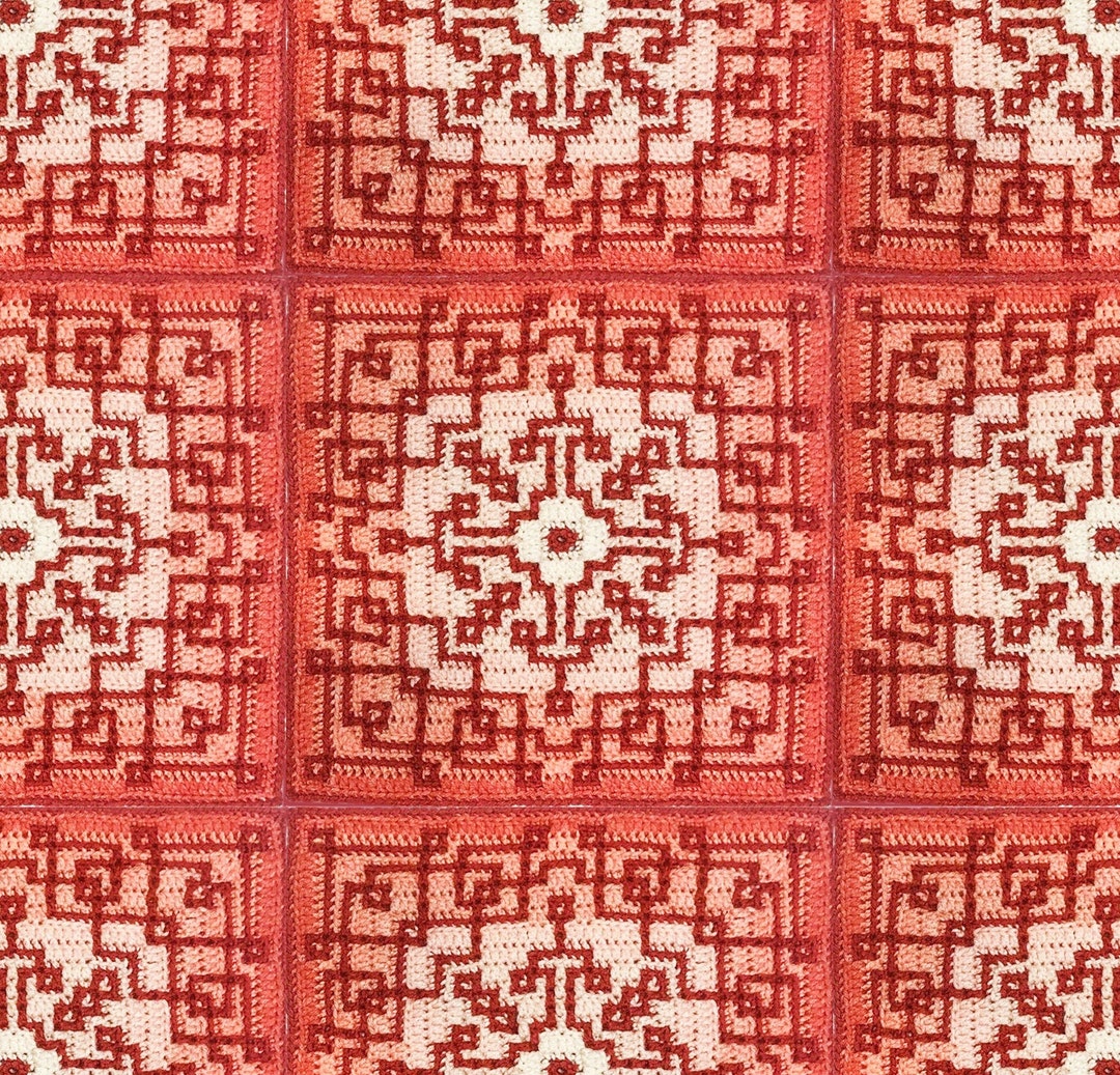 ARABESKI 1 Mosaic Square Pattern - Etsy