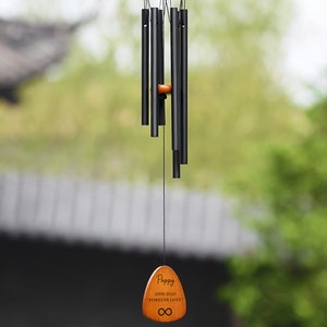 Personalized Pet Memorial Wind Chime for Dog Cat,customized Sympathy ...