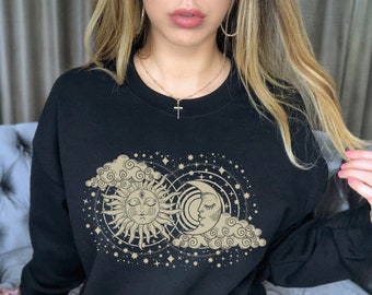 Moon Sun Sweater - Etsy