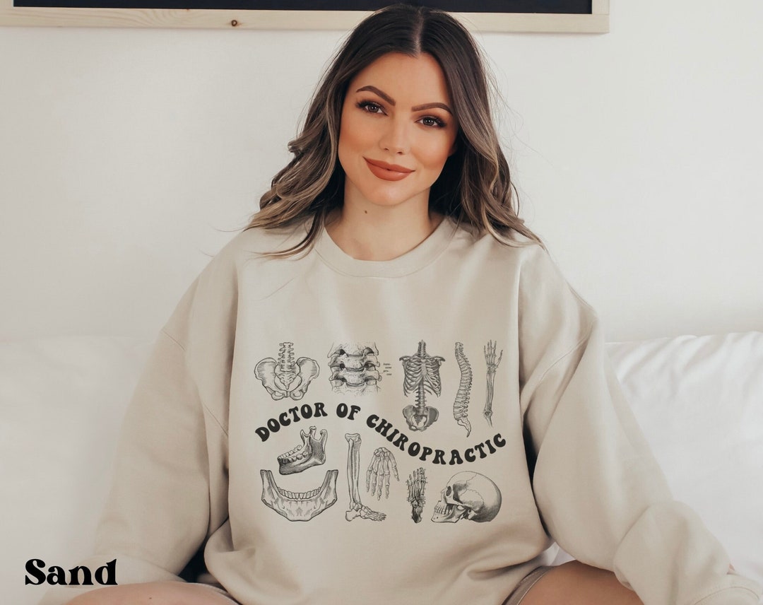 Chiropractor Sweatshirt Chiropractor Gift Aesthetic Sweatshirt ...