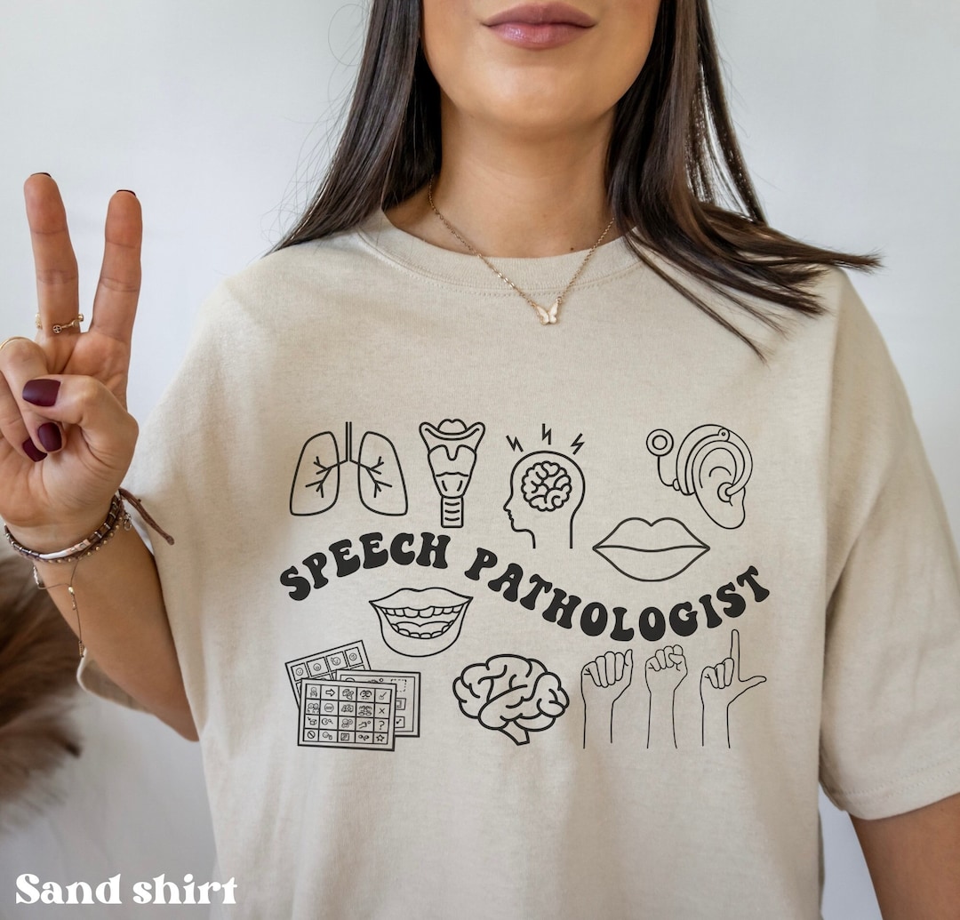 SLP Shirts Speech Therapy Shirt Speech Therapist Speech - Etsy