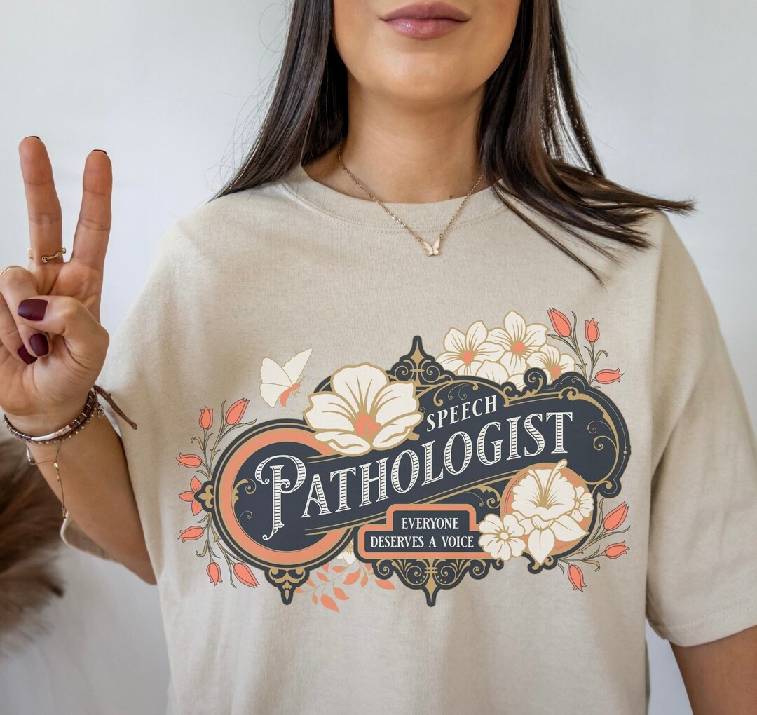 SLP Shirts Speech Therapy Shirt Speech Therapist Speech Pathology SLP ...