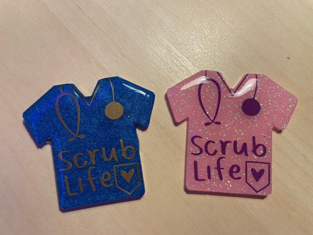 Design Your Own Scrub Top Badge Reel - Etsy