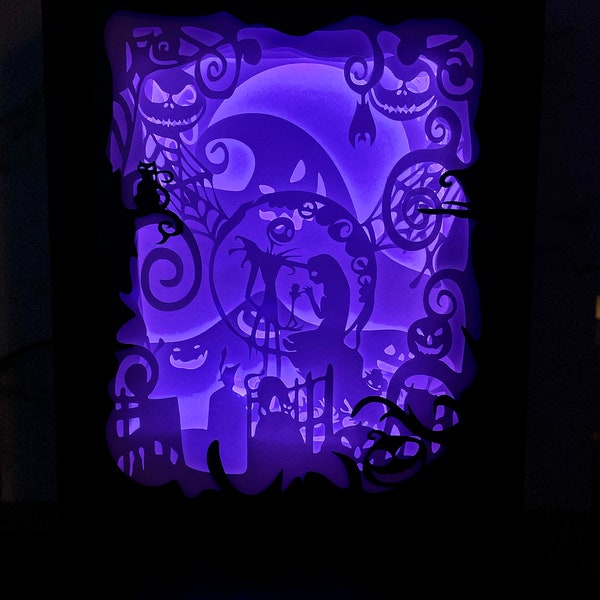 Nightmare Shadow Box - Etsy