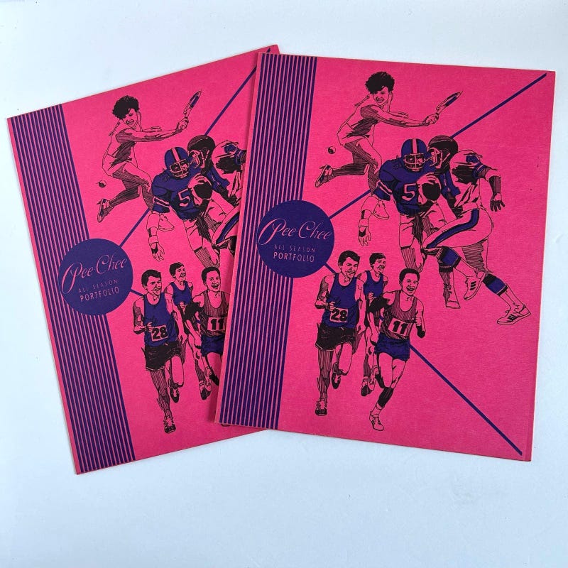 Pee Chee Folder - Etsy