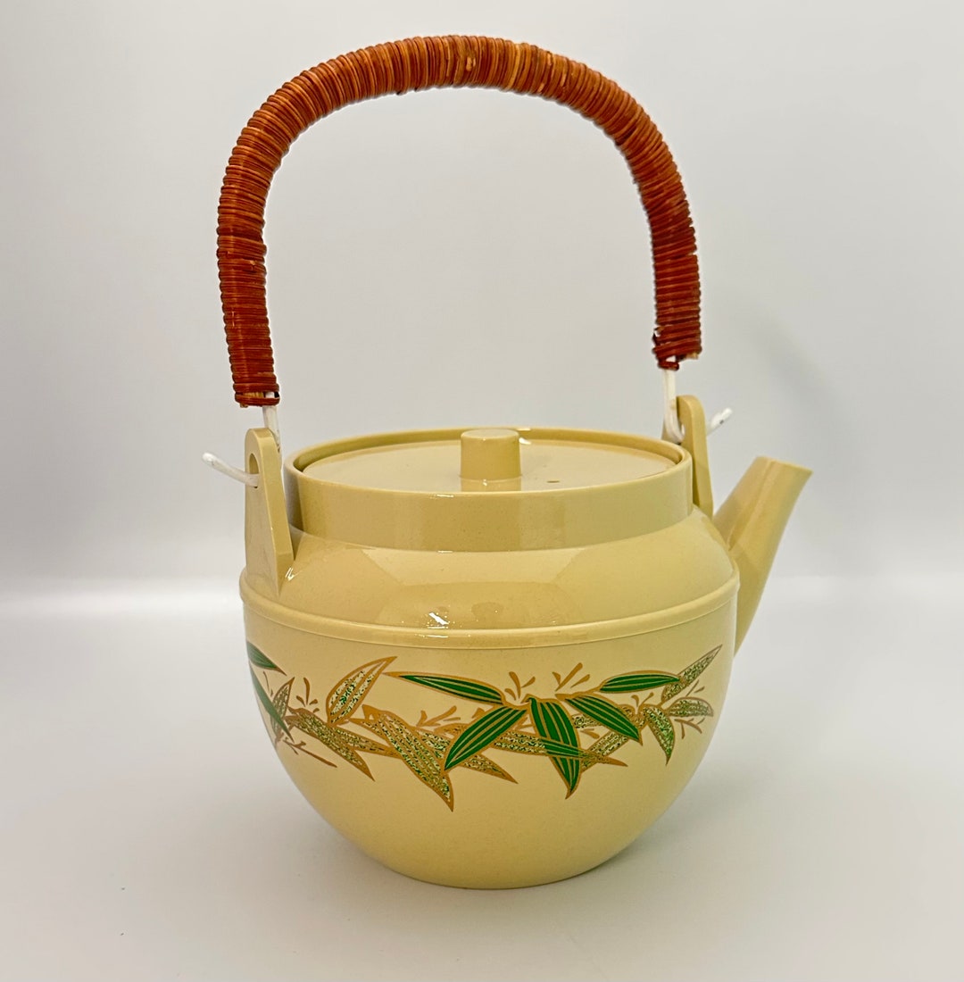 Bamboo Leaf Melamine Teapot 40oz and 64oz - Etsy
