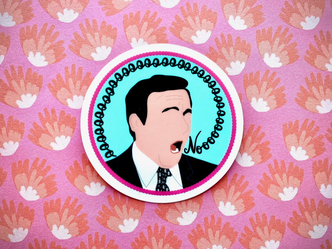 Michael Scott Sticker, Quote Sticker Die Cut Sticker, Vinyl Sticker ...