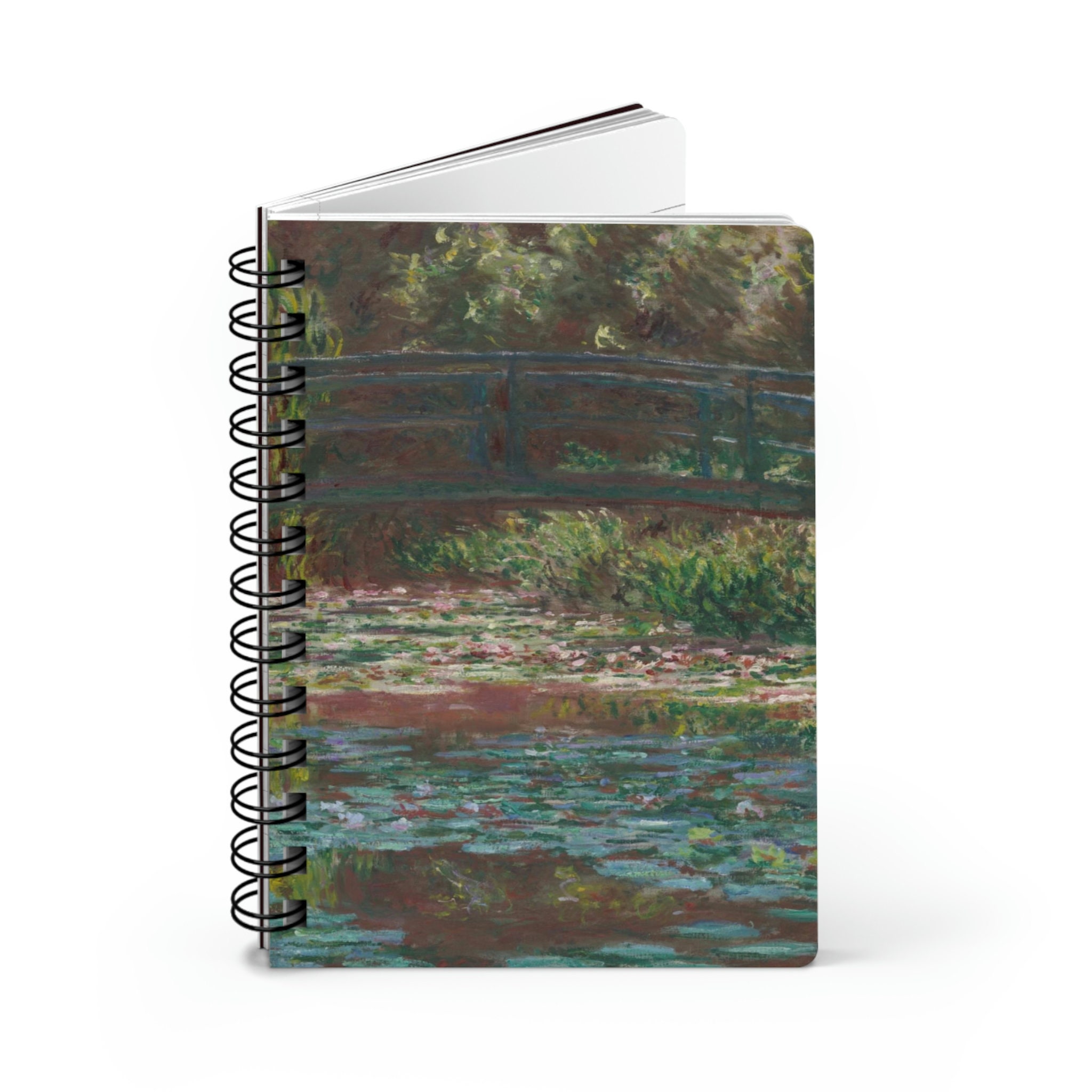 Water Lily Pond 1900 Claude Monet Spiral Bound Notebook for Journaling ...