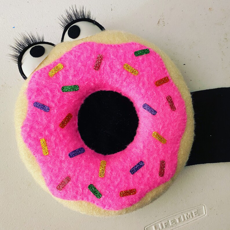 Professional Hand Puppet Frosted Donut Made to Order by Prairie Puppets ...