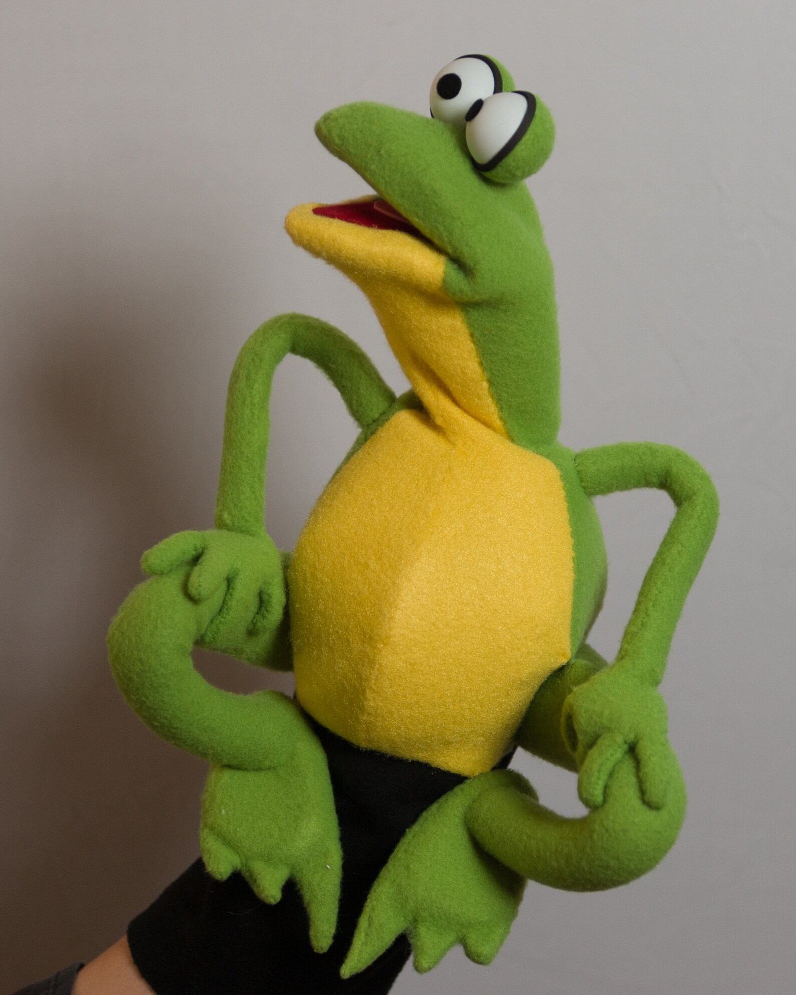 Custom Professional Puppet Professional Frog Hand Puppet - Etsy