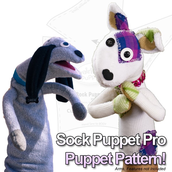 Sock Puppet - Etsy