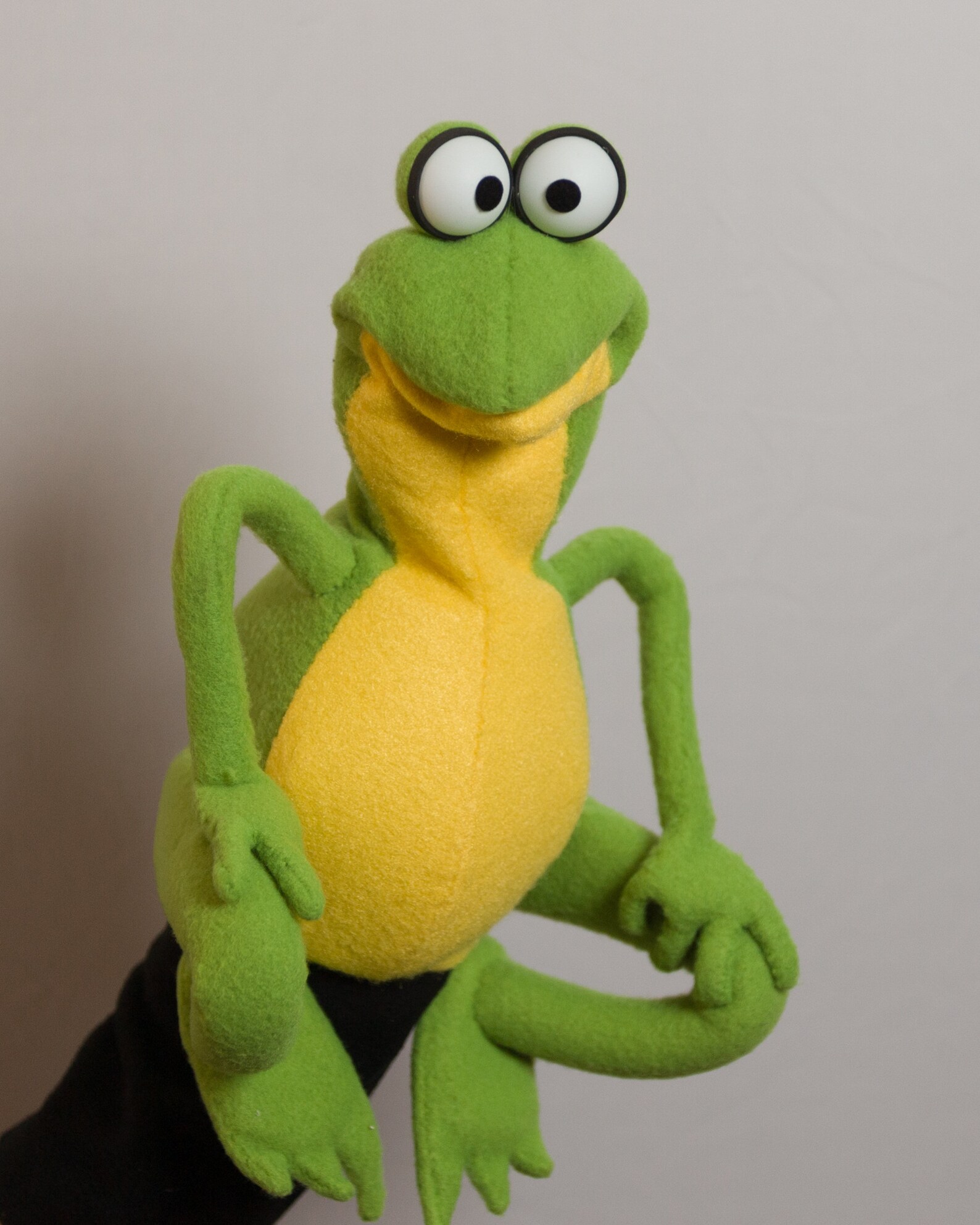 Custom Professional Puppet Professional Frog Hand Puppet - Etsy